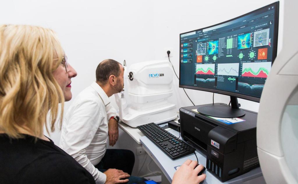 OCT scan - early detection to preserve vision